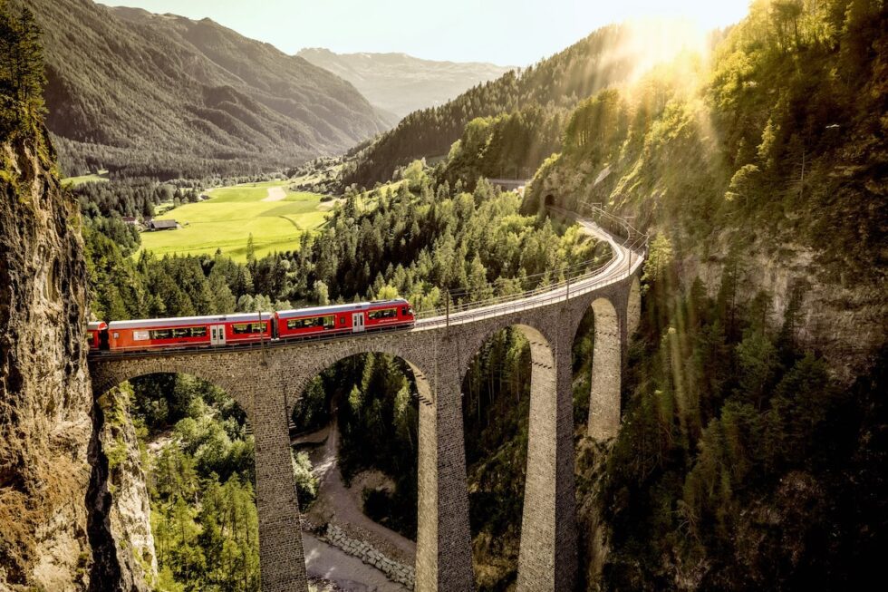 A Breathtaking Train Journey Through the Swiss Alps - JourneyWoman
